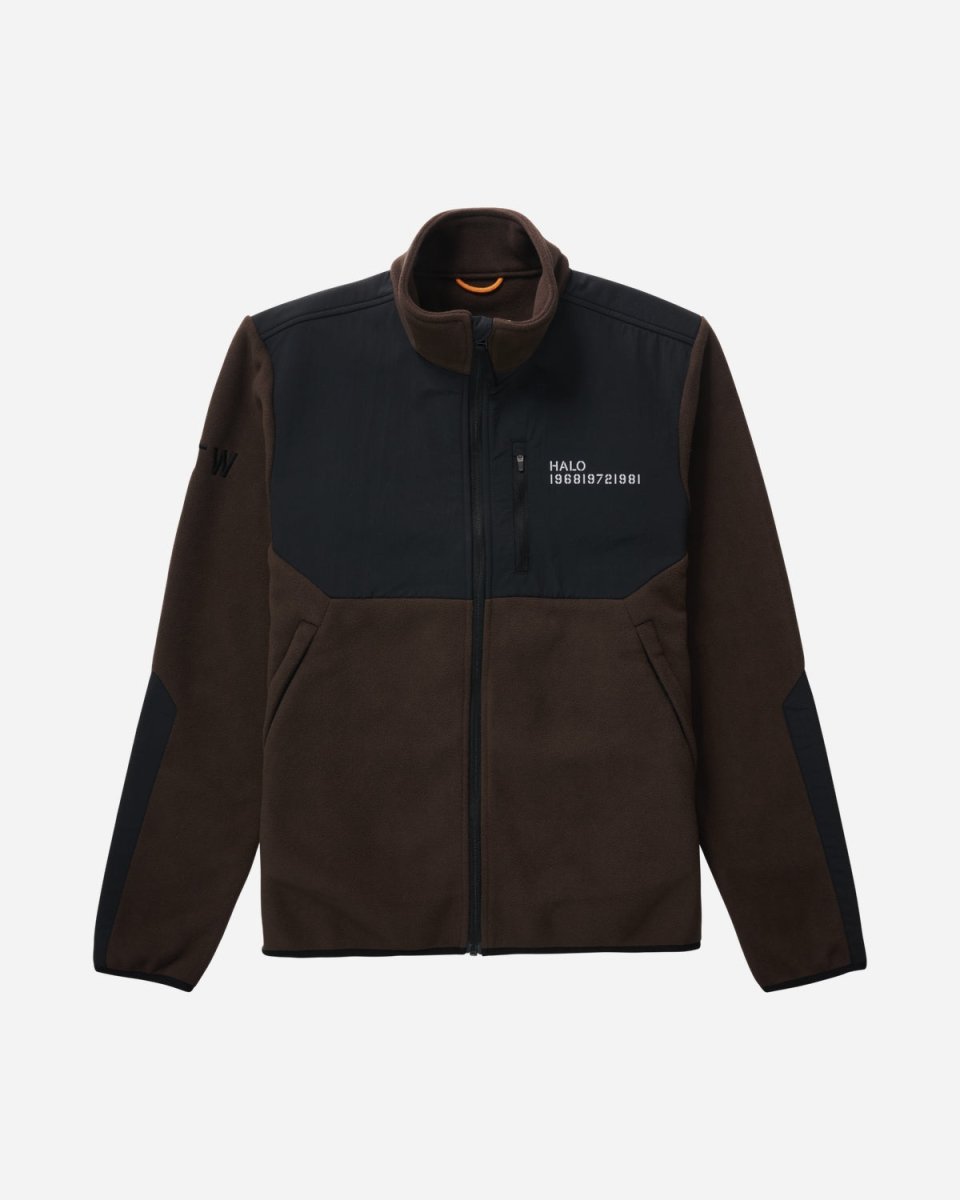 Halo Blocked Zip Fleece - Java